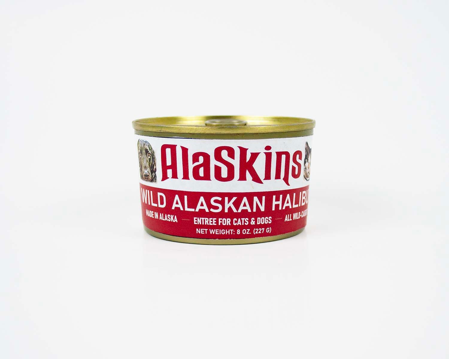 Alaskins dog and cat halibut food | The Roaming Root Cellar